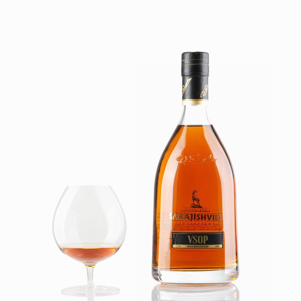 Sarajishvili VSOP Brandy | Georgian Red and White Wines, Brandy and ...