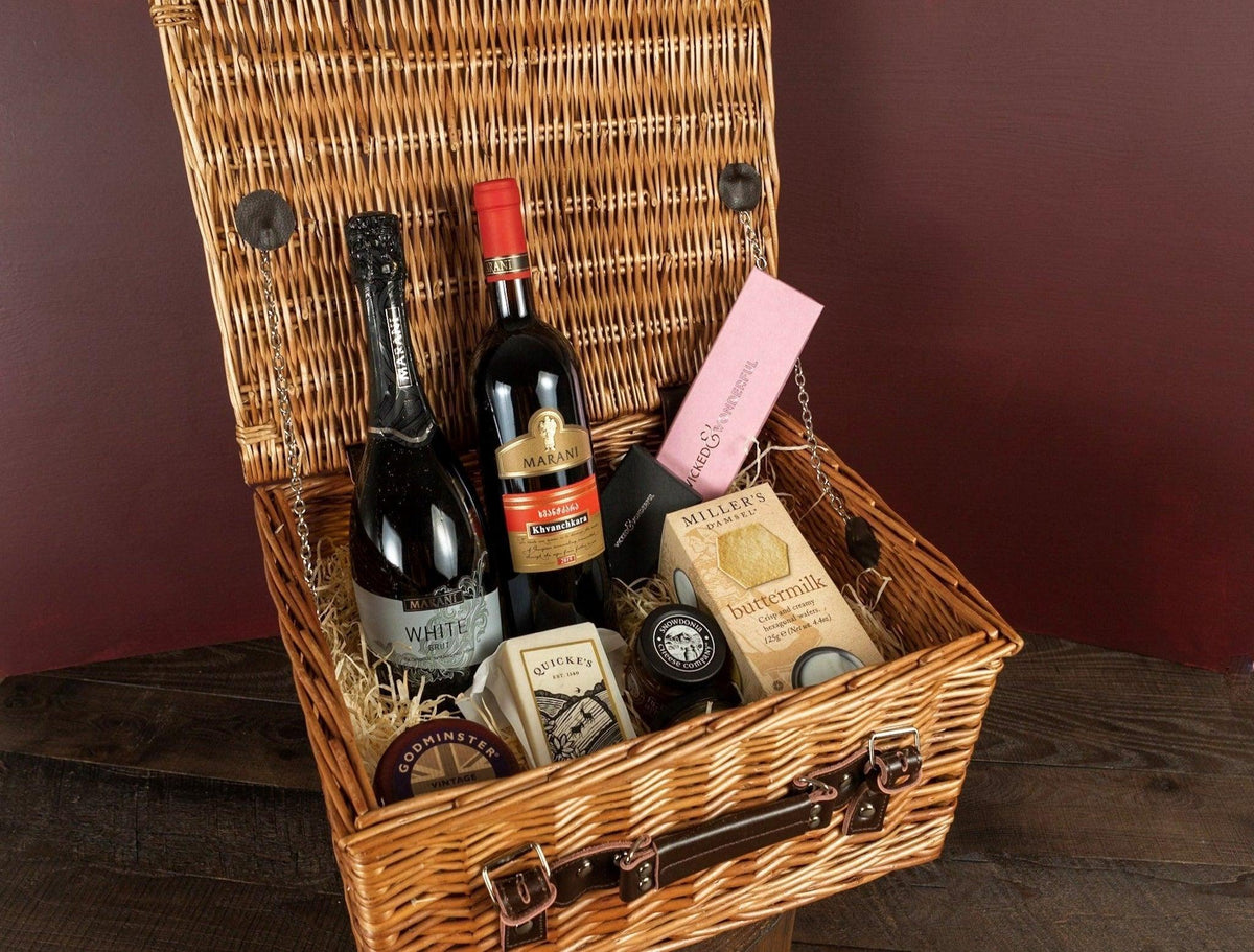 Valentine's Day Hamper/Wine and Cheese | Georgian Red and White Wines ...
